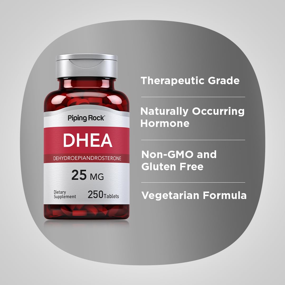 Piping Rock DHEA kids multivitamin tablets