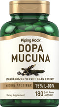Piping Rock DOPA Mucuna capsules for energy