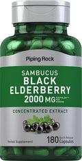 Piping Rock elderberry capsules for immunity