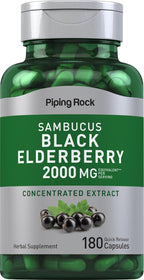 Piping Rock elderberry capsules for immunity
