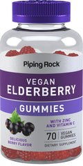 Piping Rock elderberry gummies for adults