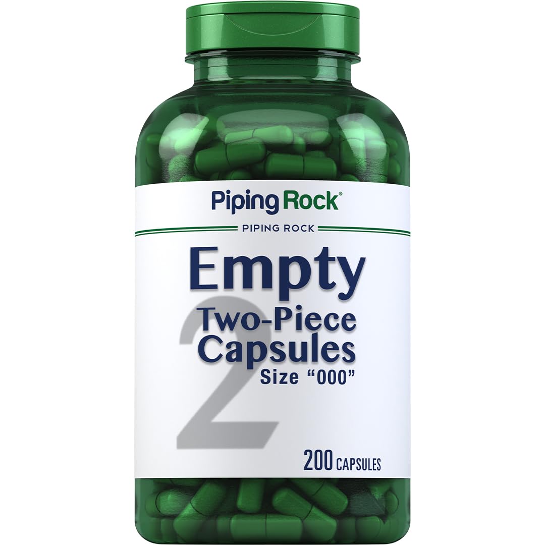 Piping Rock empty capsules for supplements
