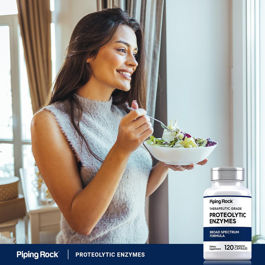 Piping Rock enzymes for gut wellness