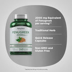 Piping Rock fenugreek for healthy metabolism