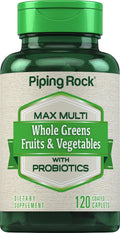 Piping Rock Fruits and Veggies multivitamins