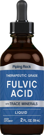 Piping Rock fulvic acid drops benefits