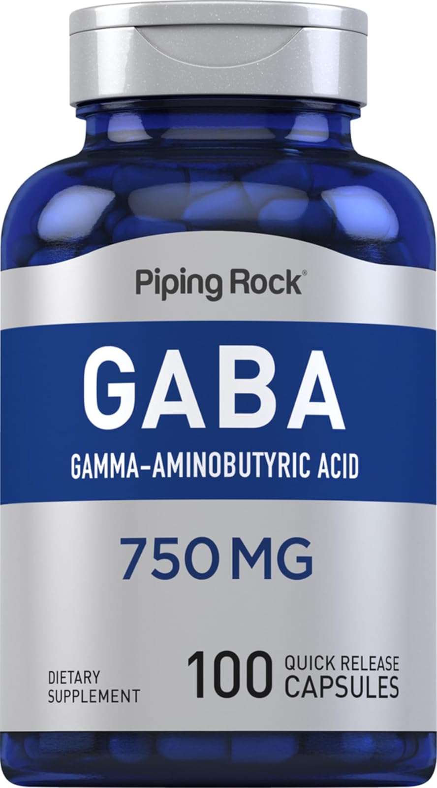 Piping Rock GABA 750 mg capsules