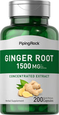 Piping Rock ginger root capsules