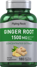 Piping Rock ginger root extract capsules