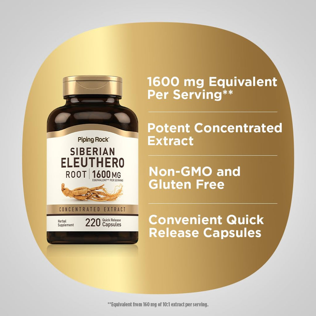 Piping Rock ginseng health benefits