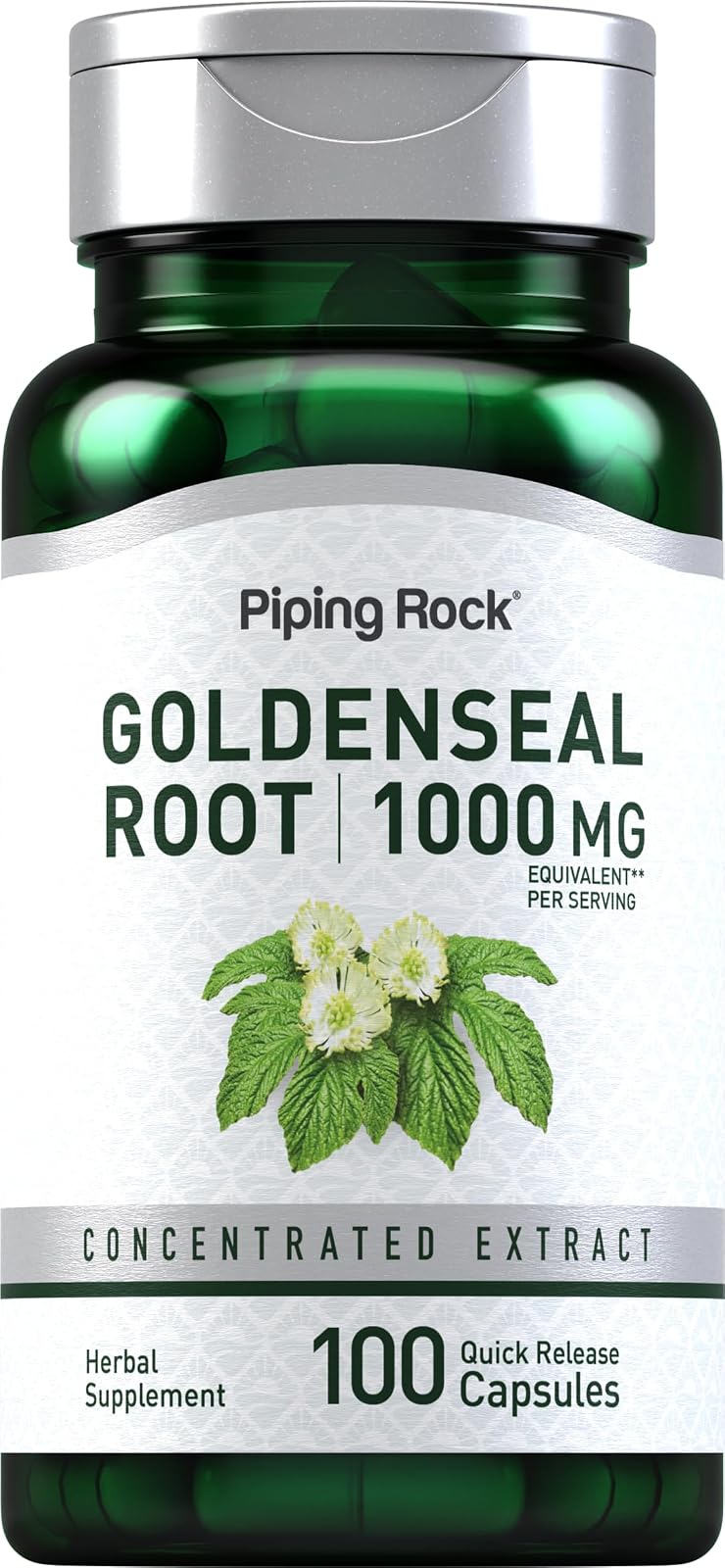 Piping Rock Goldenseal root capsules