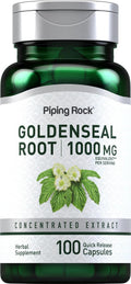 Piping Rock Goldenseal root capsules