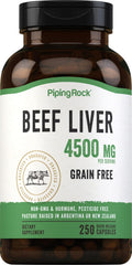 Piping Rock grass fed beef liver capsules