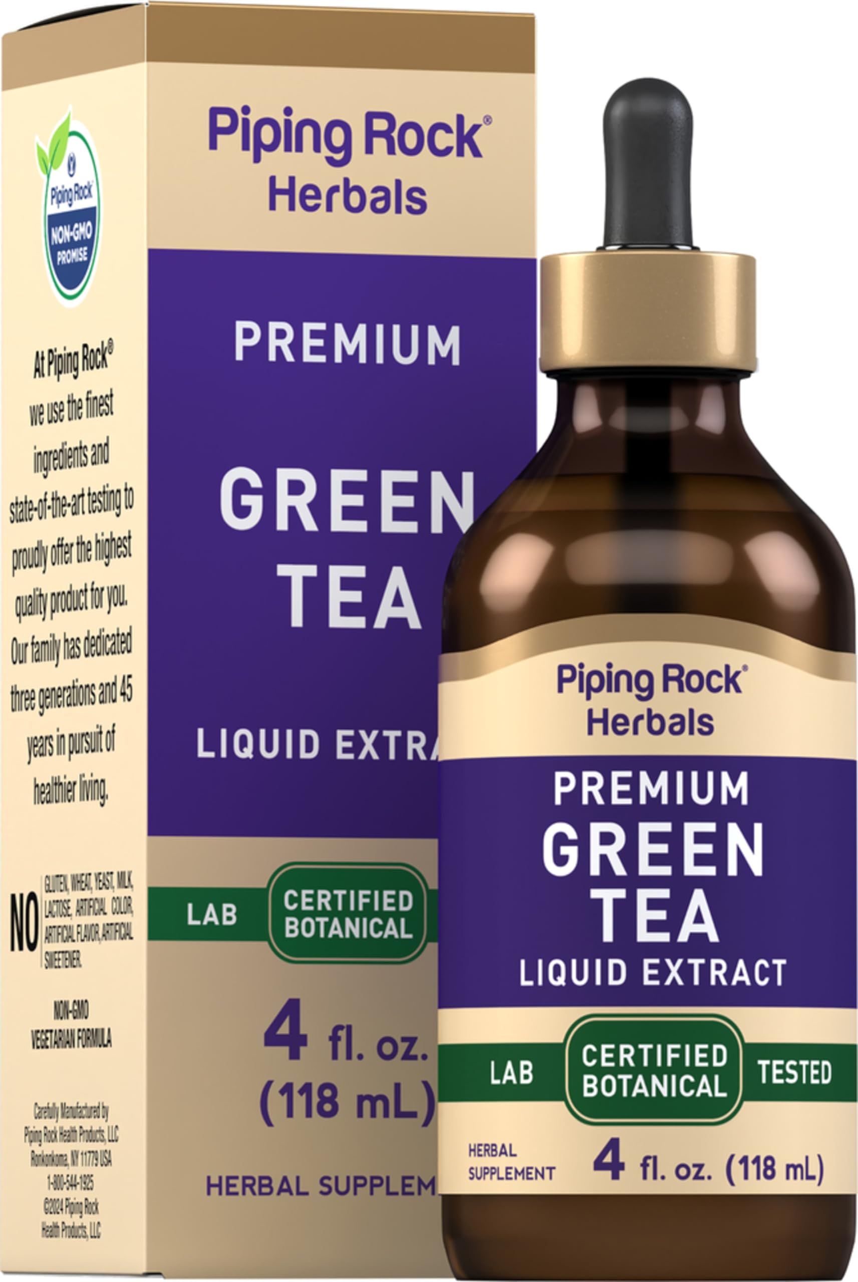 Piping Rock green tea extract benefits