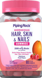 Piping Rock hair vitamins gummies