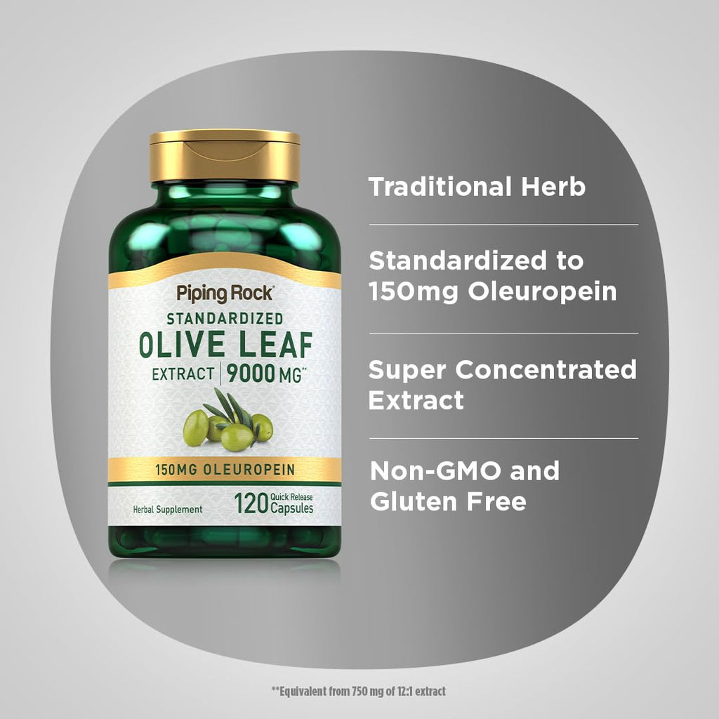 Piping Rock herbal olive leaf extract