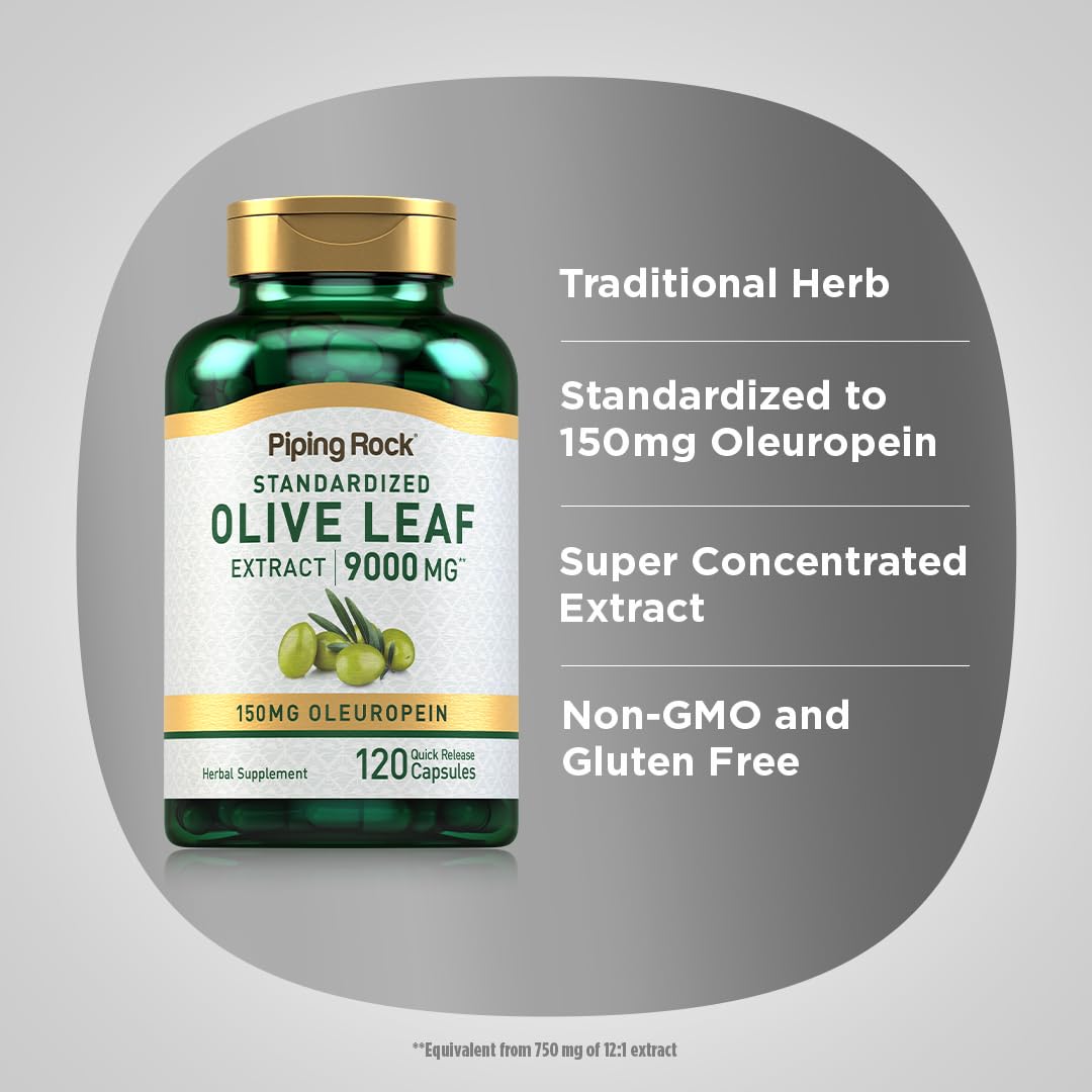 Piping Rock herbal olive leaf extract