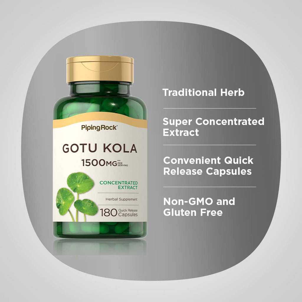 Piping Rock herbal wellness capsules
