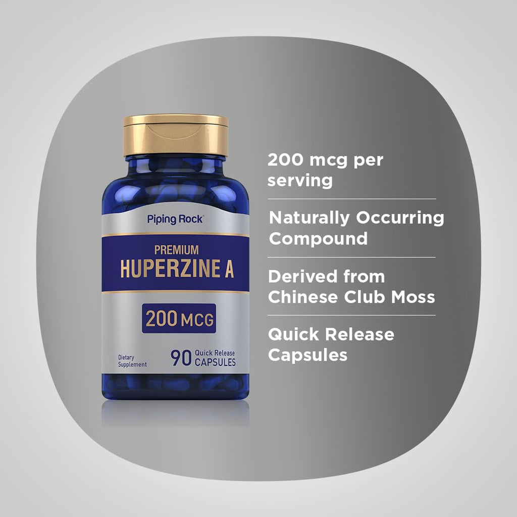 Piping Rock Huperzine A for memory enhancement