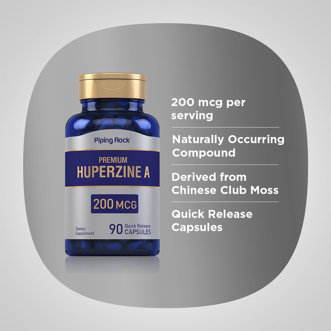 Piping Rock Huperzine A for memory enhancement