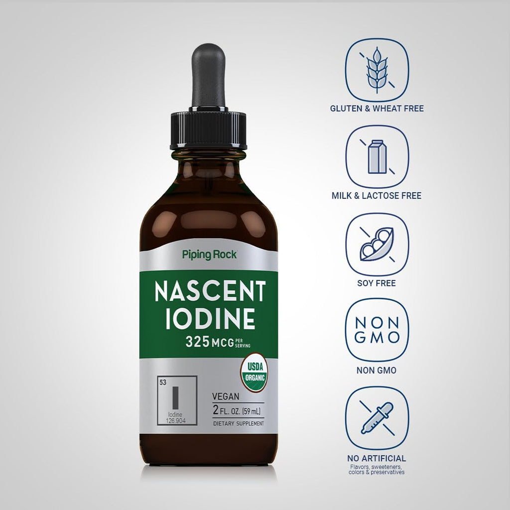 Piping Rock iodine drops for detoxification