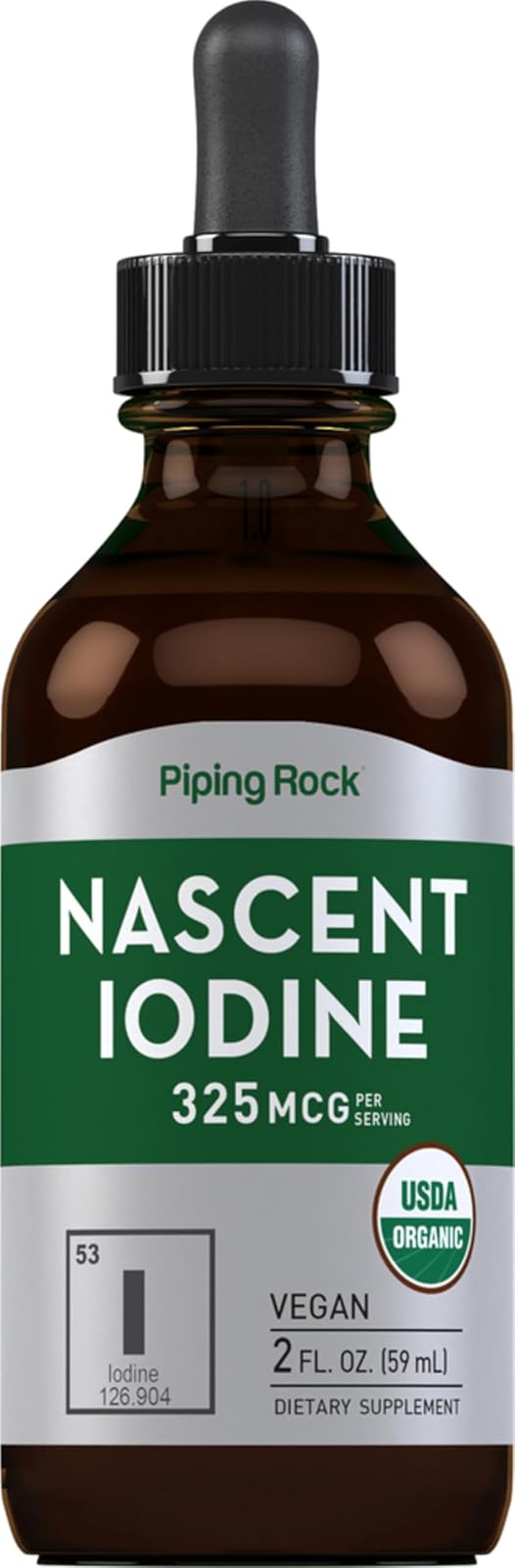 Piping Rock iodine drops for thyroid health