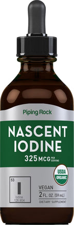 Piping Rock iodine drops for thyroid health