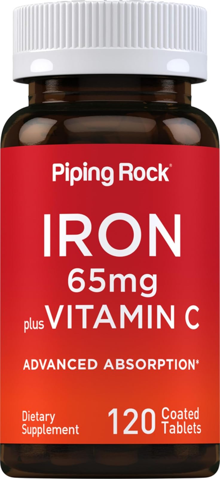 Piping Rock iron supplement with vitamin C