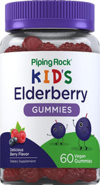 Piping Rock kids elderberry gummies