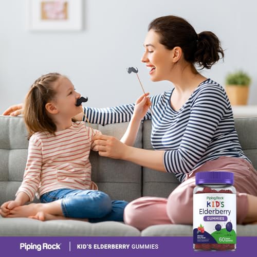 Piping Rock kids elderberry immune boosters