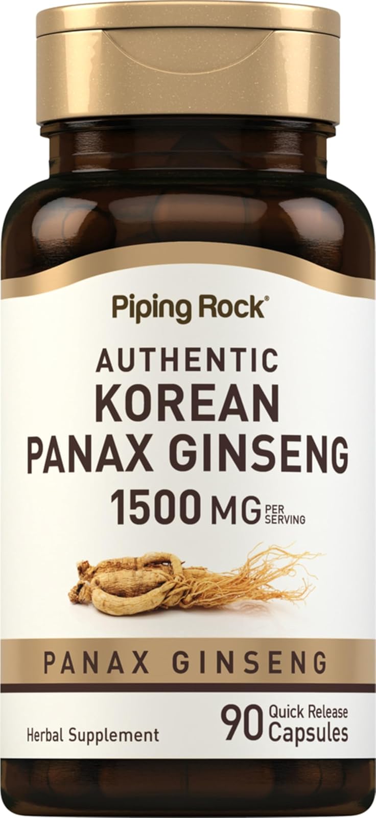 Piping Rock Korean Panax Ginseng capsules