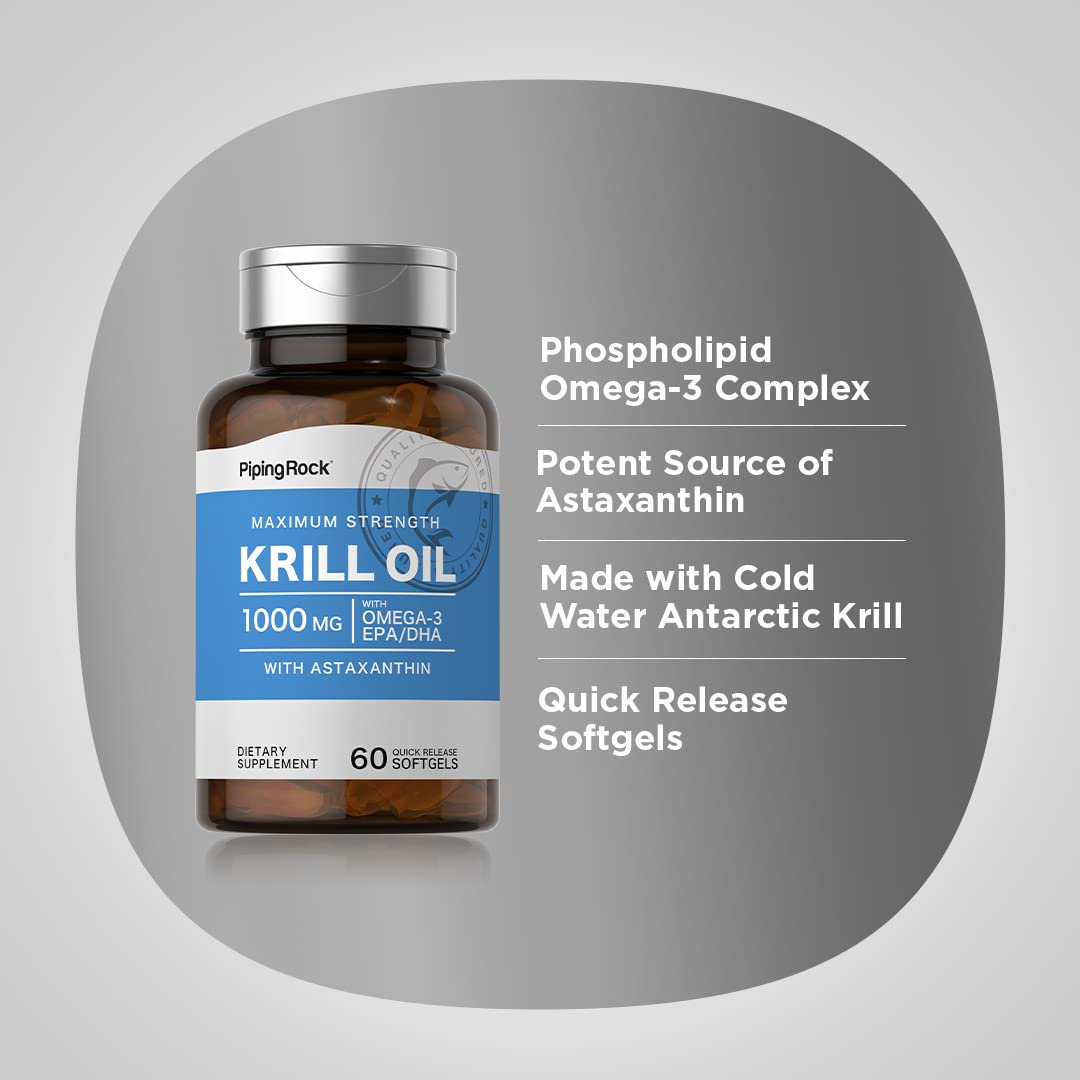 Piping Rock krill oil for heart health