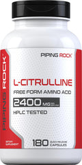 Piping Rock L-Citrulline capsules for energy