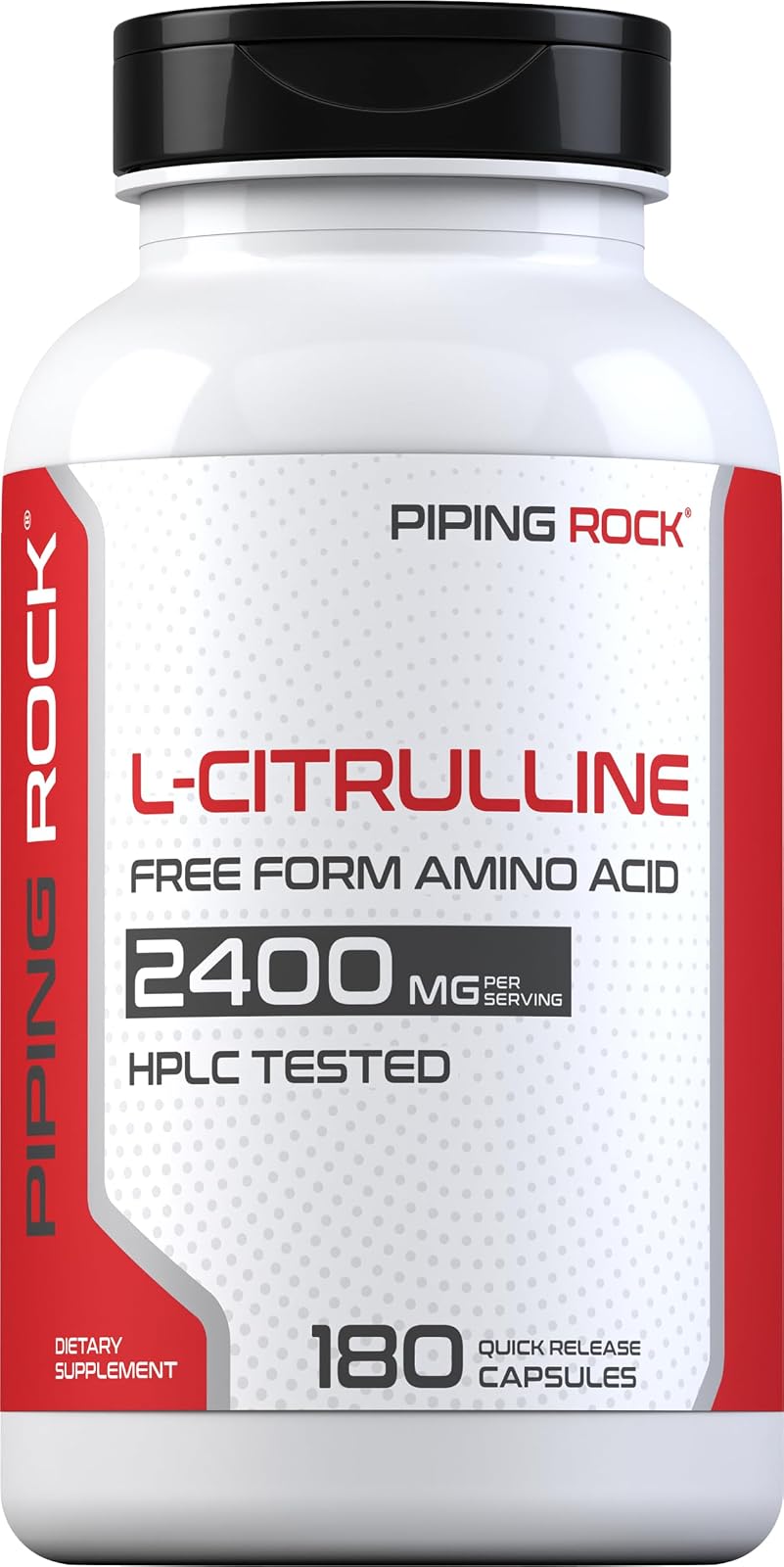 Piping Rock L-Citrulline capsules for energy