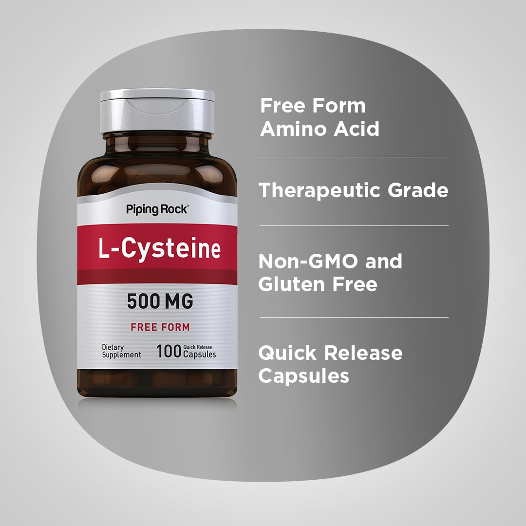 Piping Rock L-Cysteine for hair health