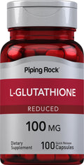 Piping Rock L-Glutathione health benefits