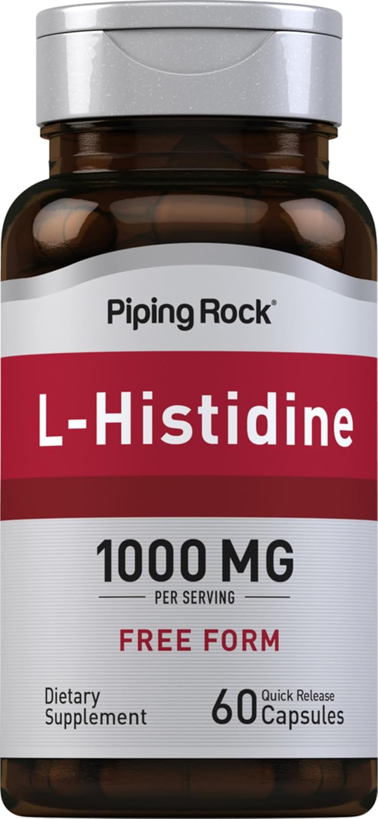 Piping Rock L-Histidine capsules
