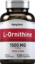 Piping Rock L-Ornithine capsules for energy