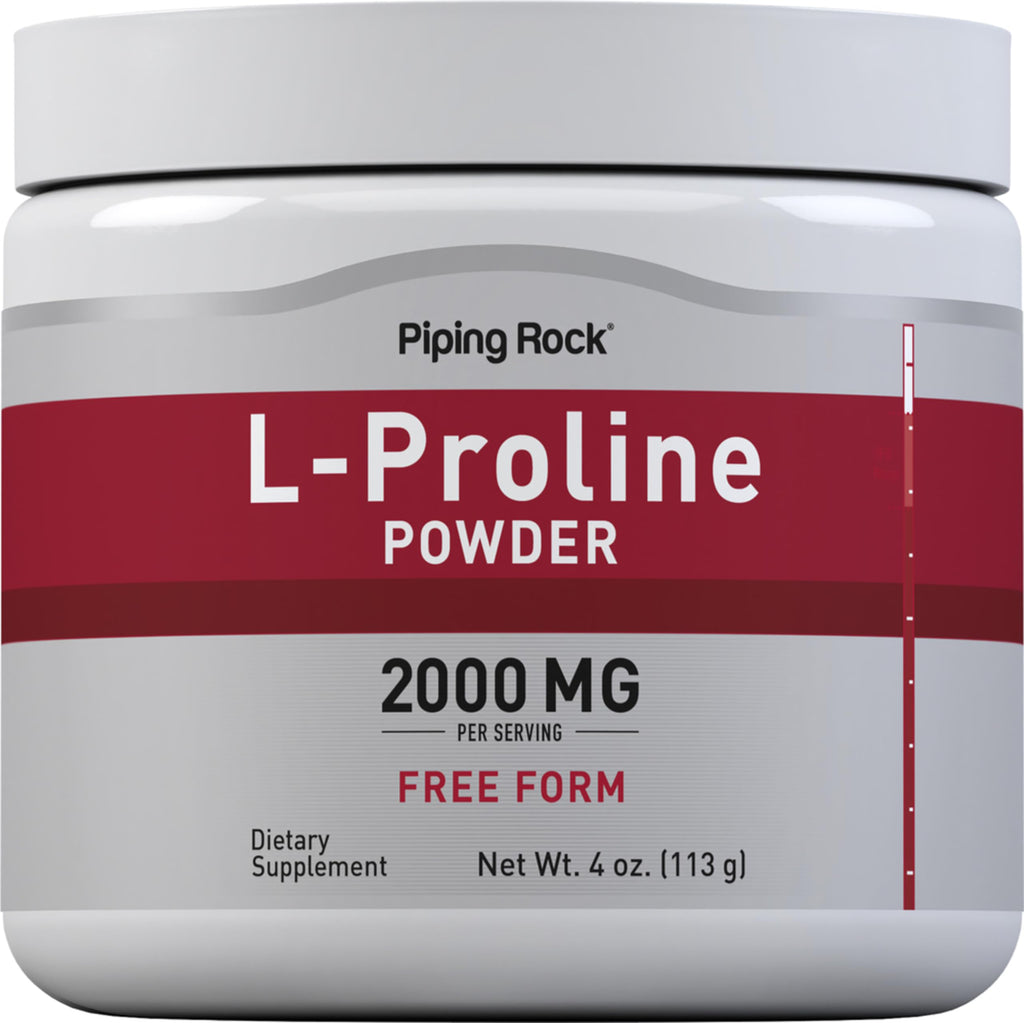 Piping Rock L-Proline Powder benefits