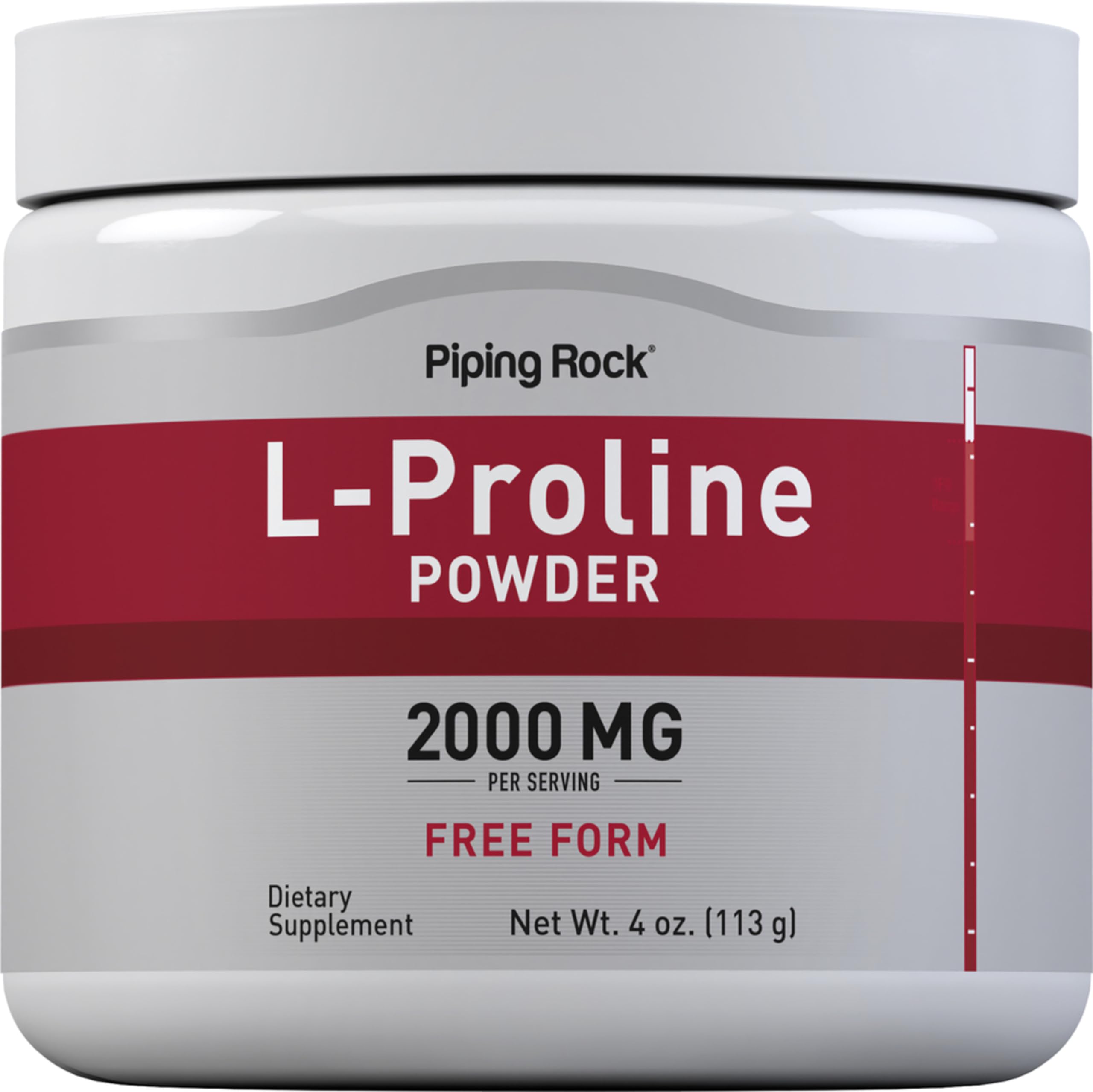 Piping Rock L-Proline Powder benefits