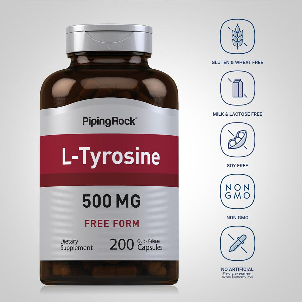 Piping Rock L-Tyrosine for mood