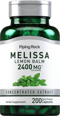 Piping Rock lemon balm extract capsules