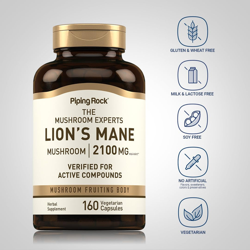 Piping Rock lion's mane benefits