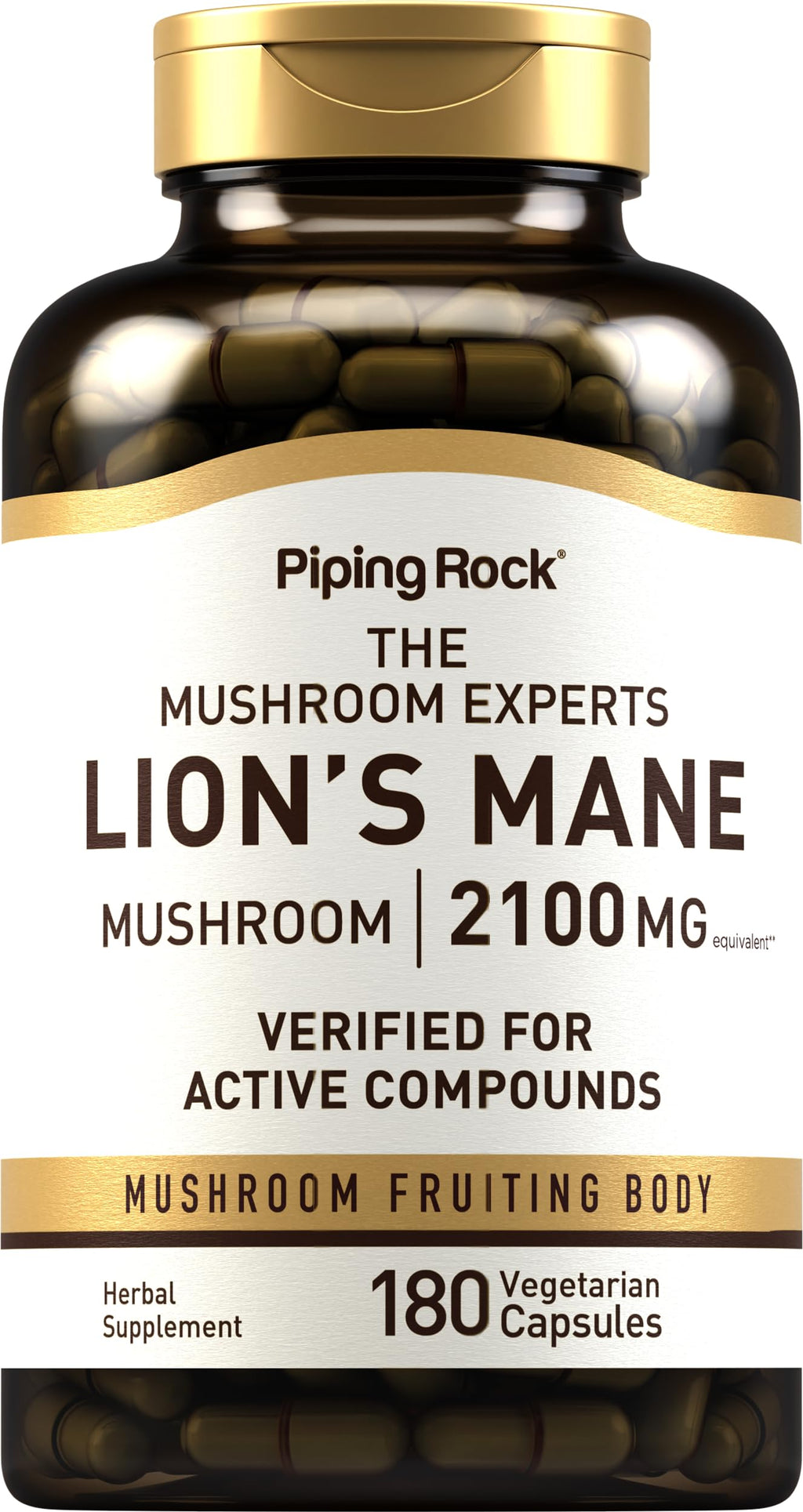 Piping Rock Lion's Mane capsules