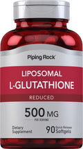 Piping Rock liposomal glutathione benefits