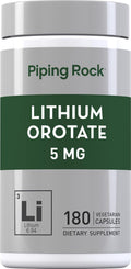 Piping Rock Lithium Orotate capsules