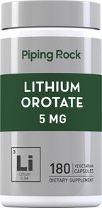 Piping Rock Lithium Orotate capsules