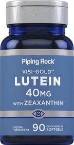 Piping Rock lutein softgels for eye health