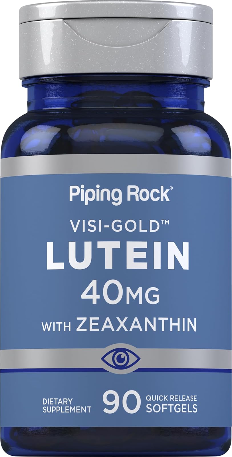 Piping Rock lutein softgels for eye health