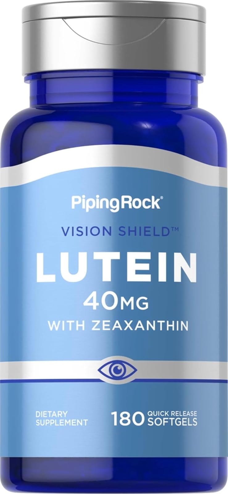 Piping Rock lutein softgels for eye health